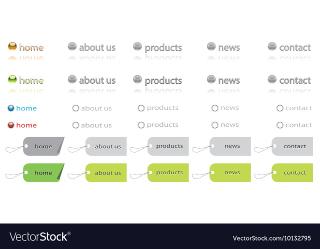 Free: Web navigation templates vector image - nohat.cc