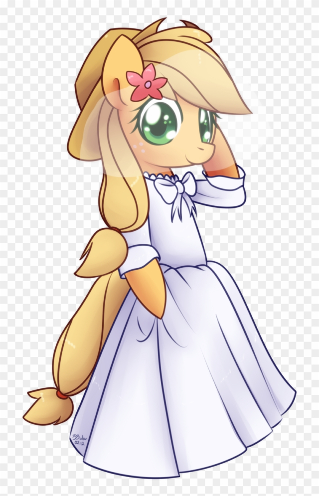 Free: Wedding Dress Applejack By Bukoya Star On Deviantart - My Little ...