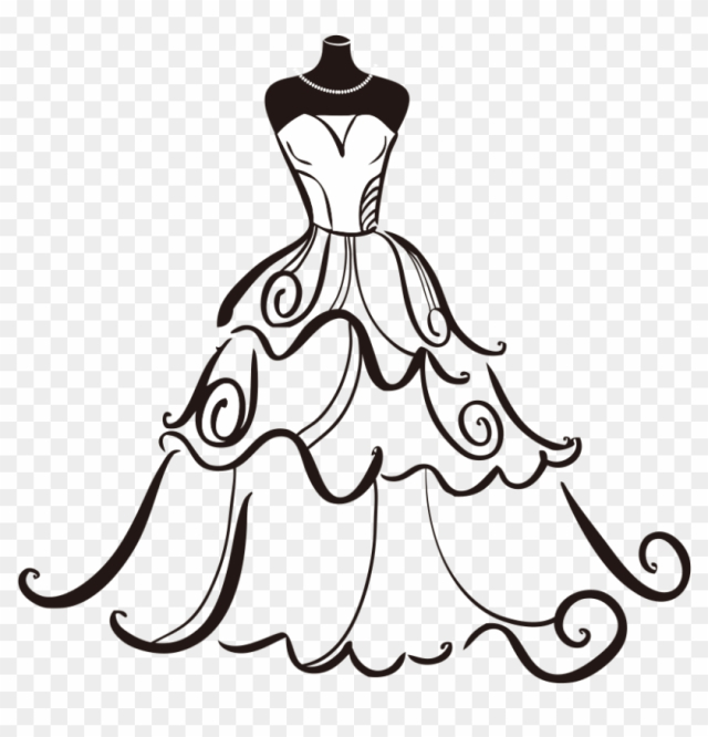 Free: Wedding Dress Bride Clip Art - Bride Clip Art - nohat.cc