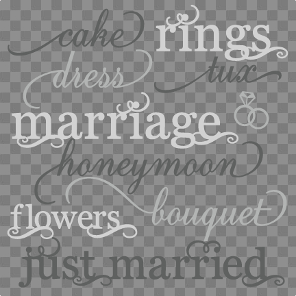 Free: Wedding Word PNG Free Download - nohat.cc