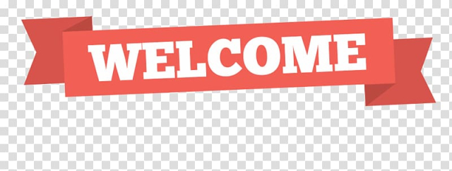 Free: Welcome , Simple Red Welcome Banner transparent background PNG ...