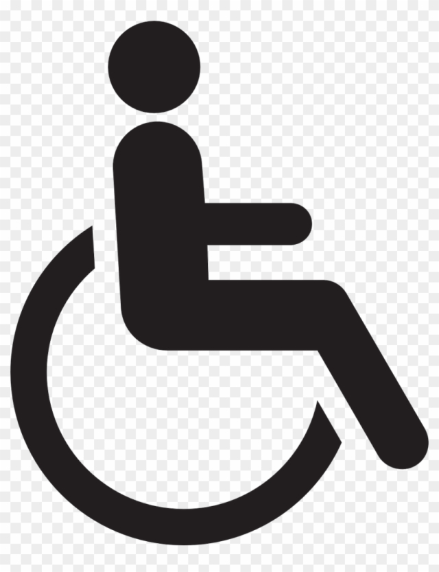 Free: Wheelchair Logo Clip Art Disabled Logo Clip Art At - Handicap ...