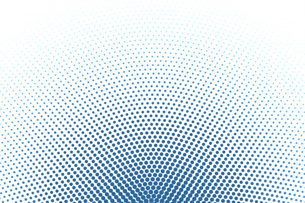 Free: White background with blue round halftone background Free Vector ...