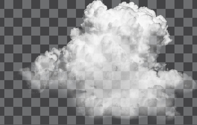 Free: White cloud PNG transparent, no background - nohat.cc