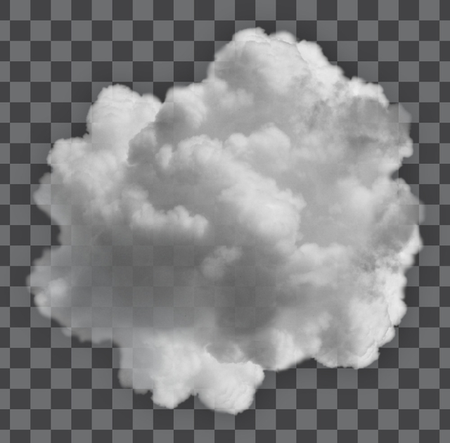 Free: White cloud PNG transparent, no background - nohat.cc