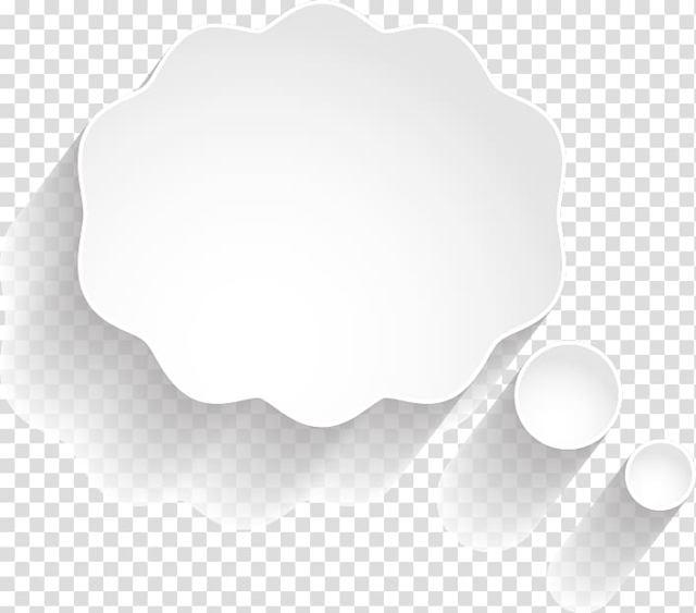 Free: White Dialog box Cloud, White clouds Dialog transparent ...
