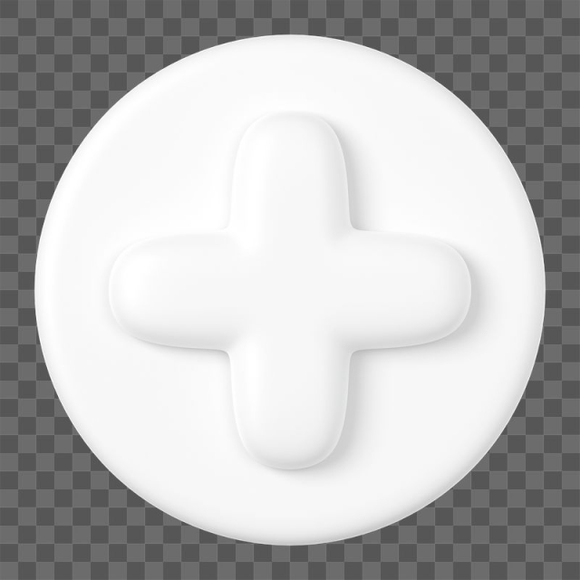 Free: White plus sign png 3D | Free PNG - rawpixel - nohat.cc