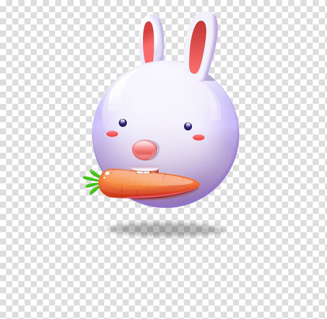 Free: White Rabbit Easter Bunny Icon, White Rabbit APP transparent ...