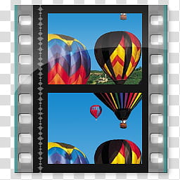 Free: Windows Live For XP, multicolored hot air balloon transparent ...