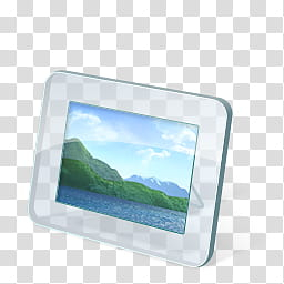 Free: Windows Live For XP, white digital frame transparent background ...