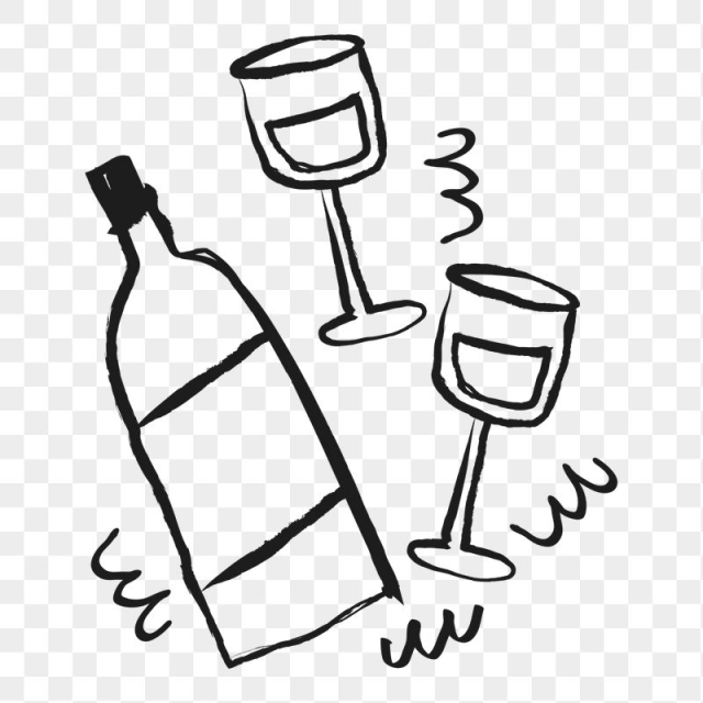 Free: Wine glasses png sticker, alcoholic | Free PNG Illustration ...