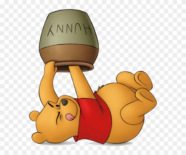 Free: Winnie The Pooh Honey Pot Clip Art N6 - Winnie The Pooh Hunny Pot ...