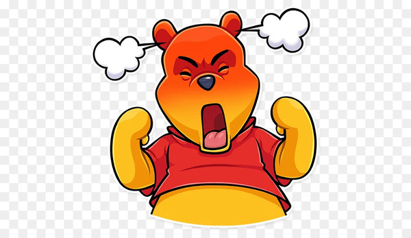 Free: Winnie-the-Pooh Sticker Telegram Piglet Decal - coimbatore ...