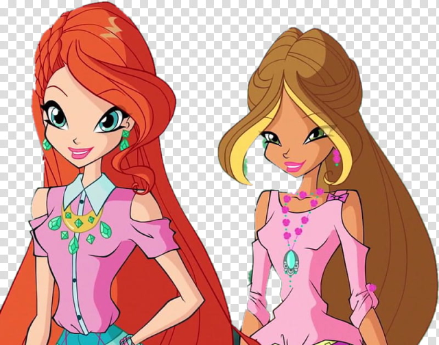 Free: Winx Club Bloom and Flora transparent background PNG clipart ...