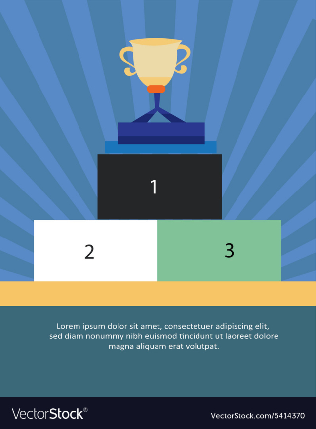 Free: With trophy vector image - nohat.cc