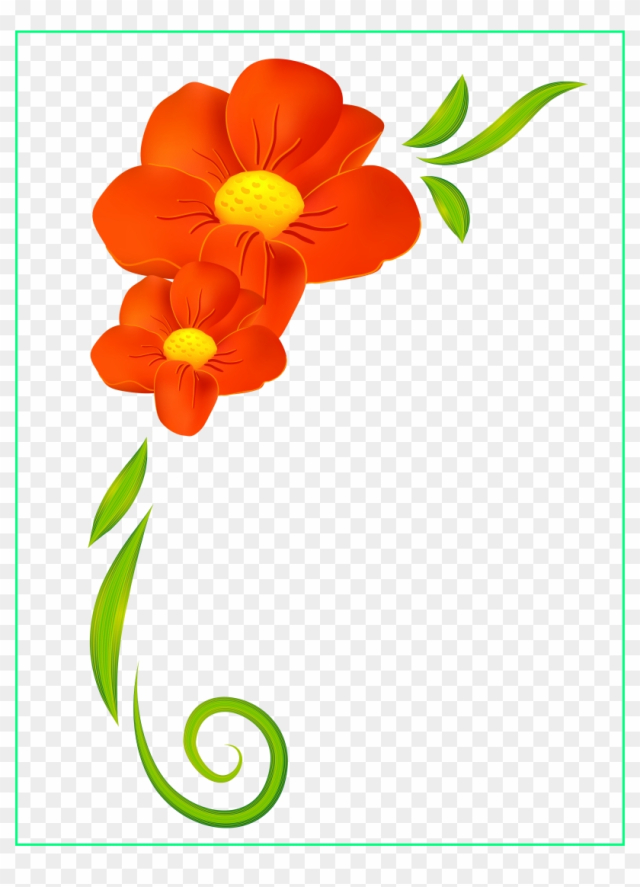 Free: Wizard Of Oz Clipart Transparent - Clipart Border Png Flower ...