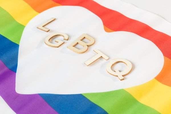 Free: Wooden LGBTQ Letters In Heart Pride Flag - nohat.cc