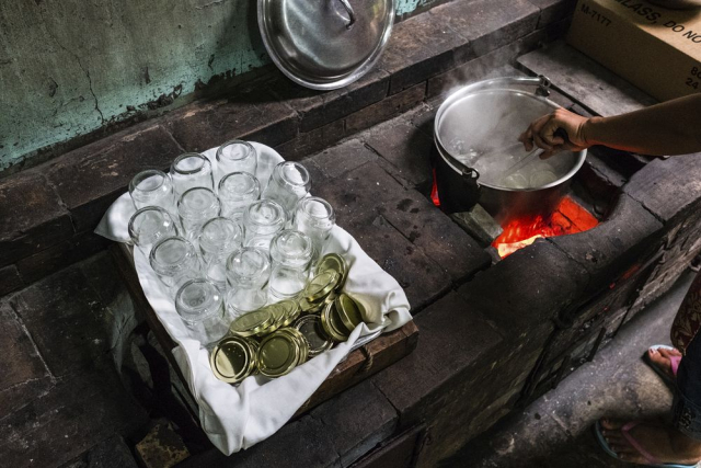 Free: Worker boiling jam jars in the kitchen. | Free Photo - rawpixel ...