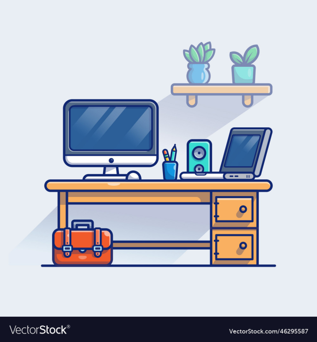 Free: workspace cartoon - nohat.cc