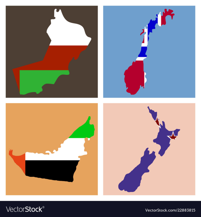 Free: World map-countries in color on white background vector image ...