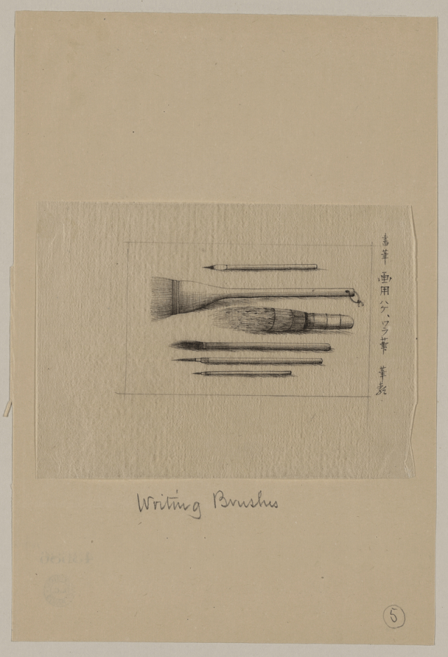 Free: Writing brushes. Original from the Library | Free Photo ...