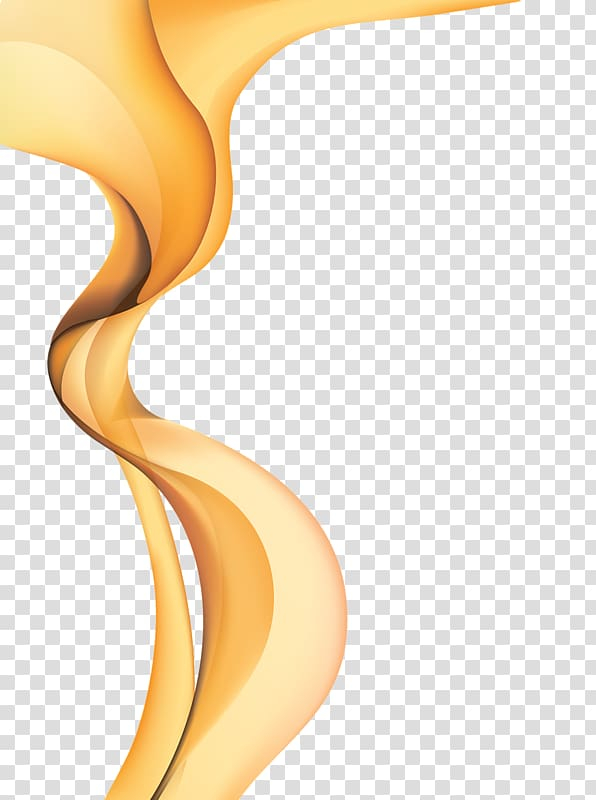 Free: Yellow and black abstract painting, Gold, Gold frame transparent ...