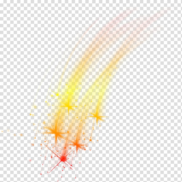 Free: Yellow Angle Pattern, Colorful Stars transparent background PNG ...