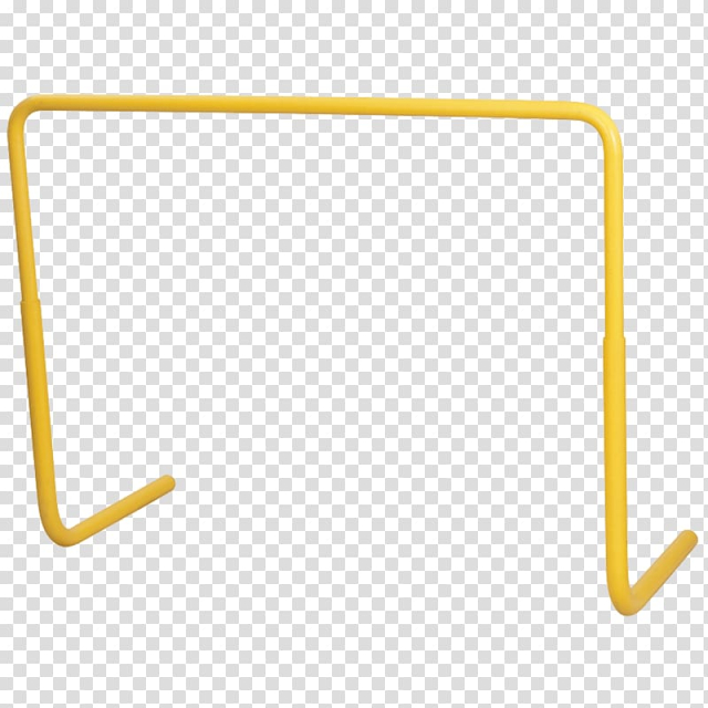 Free: Yellow goalpost frame, Yellow Hurdle transparent background PNG ...