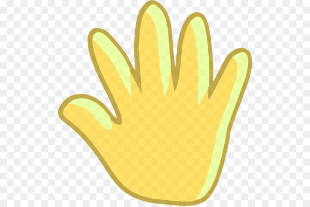 Free: yellow hand gesture finger clip art - nohat.cc