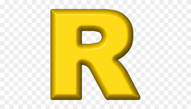 Free: Yellow Letter A - Yellow Alphabet Letters R - nohat.cc