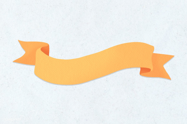 Free: Yellow paper ribbon banner design element | Free illustration ...