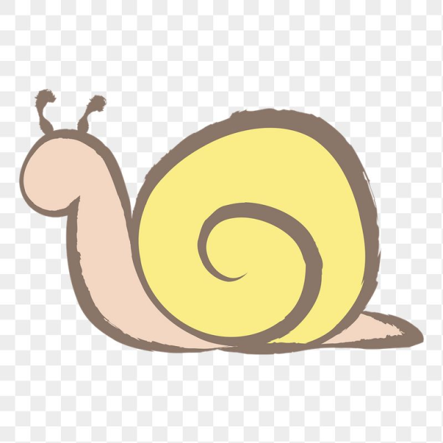 Free: Yellow snail png sticker, pastel | Free PNG Illustration ...
