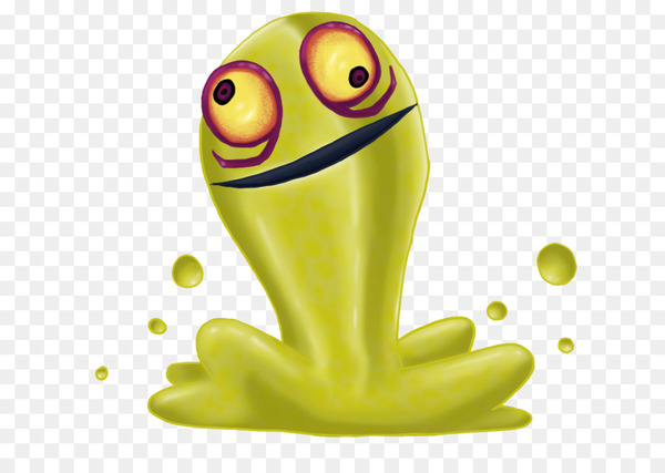 Free: Yellow Sticker Blue Tree frog Produce - chuchu icon - nohat.cc