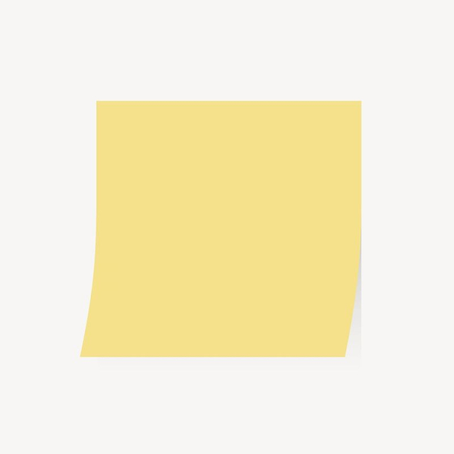 Free: Yellow sticky note clipart, cute | Free Photo - rawpixel - nohat.cc