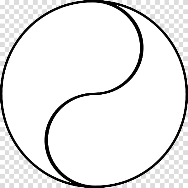 Free: Yin and yang Line art , yin yang transparent background PNG ...