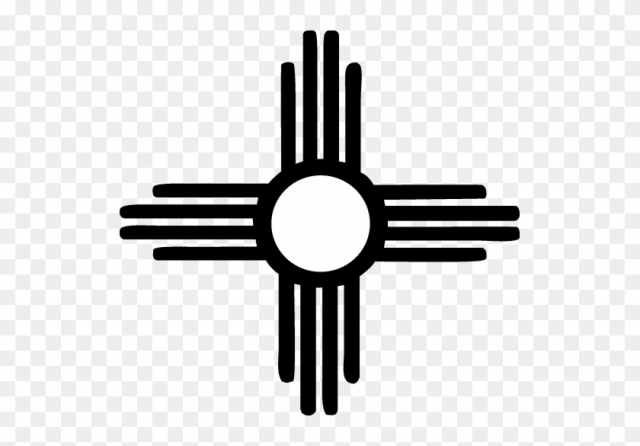 Free: Zia Symbol Clipart - Native American Sun Symbol Meaning - nohat.cc